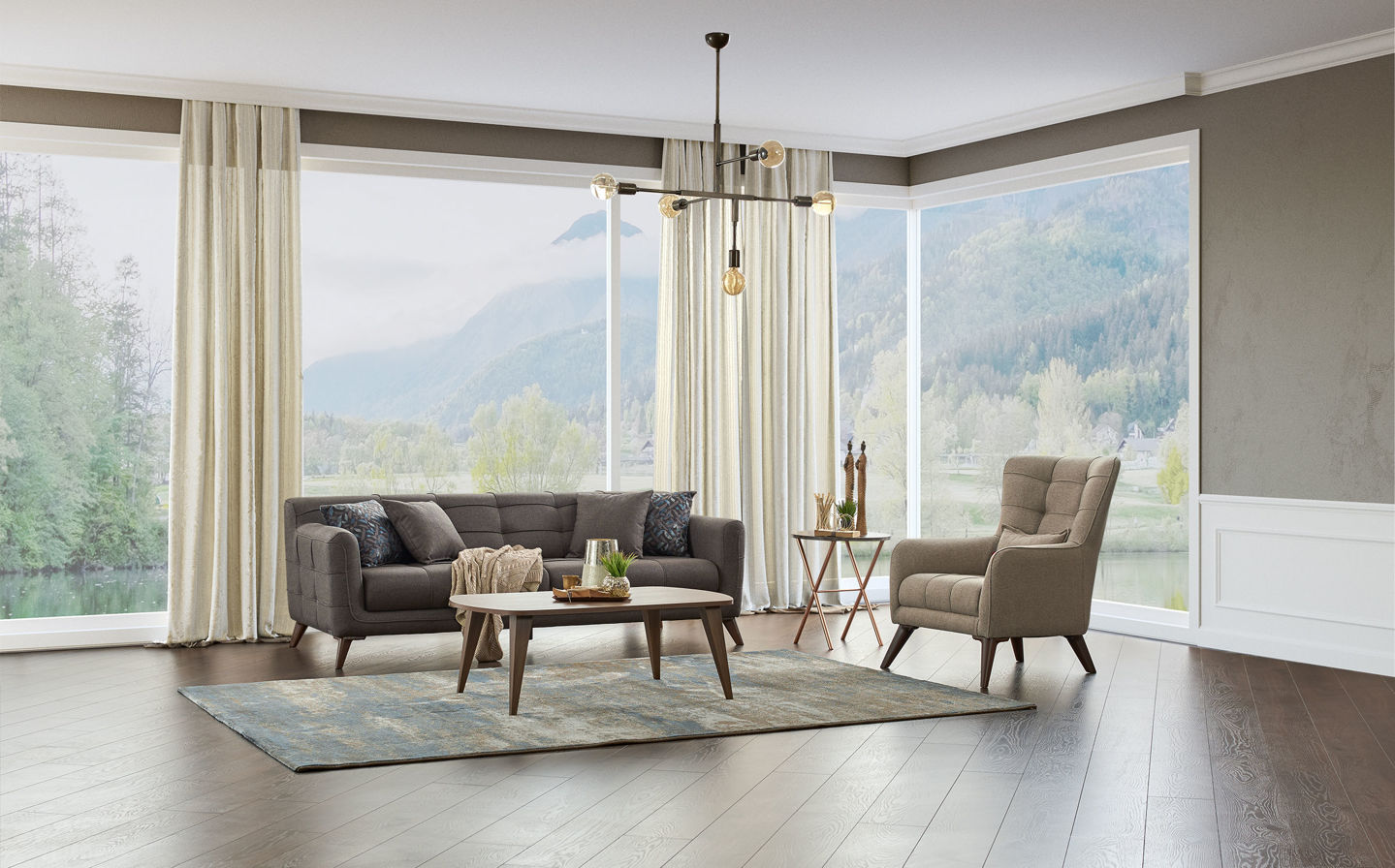 Berry Sofa Set